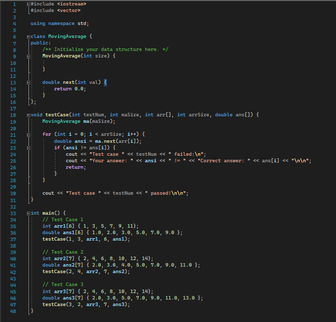 Solved Sliding Average Given a stream of integers and a | Chegg.com