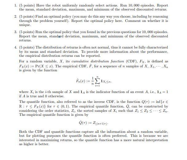 Problem 1. (25 points) We slightly modify the robot | Chegg.com