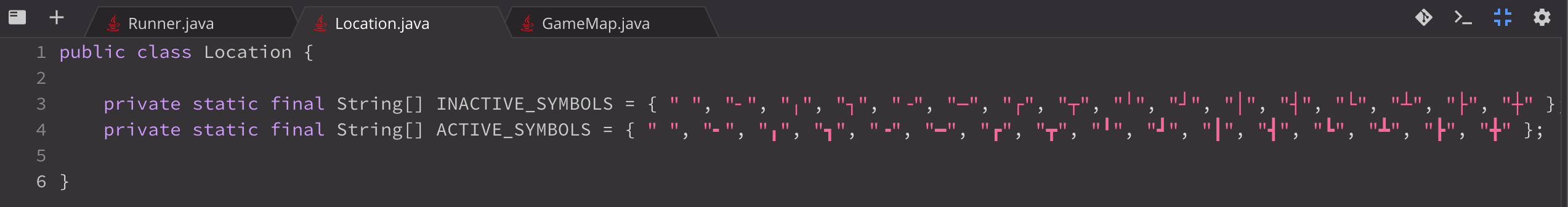 Solved Build a model of a maze in Java. This will consist of | Chegg.com