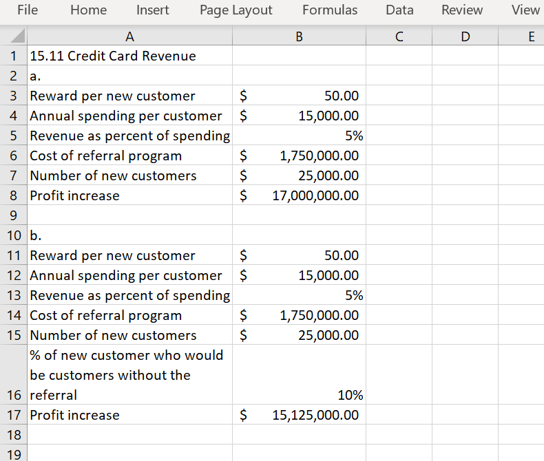 Solved Use the spreadsheet model that you developed in | Chegg.com
