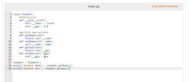Solved 9.1 LAB: Student class In main.py define the Student | Chegg.com