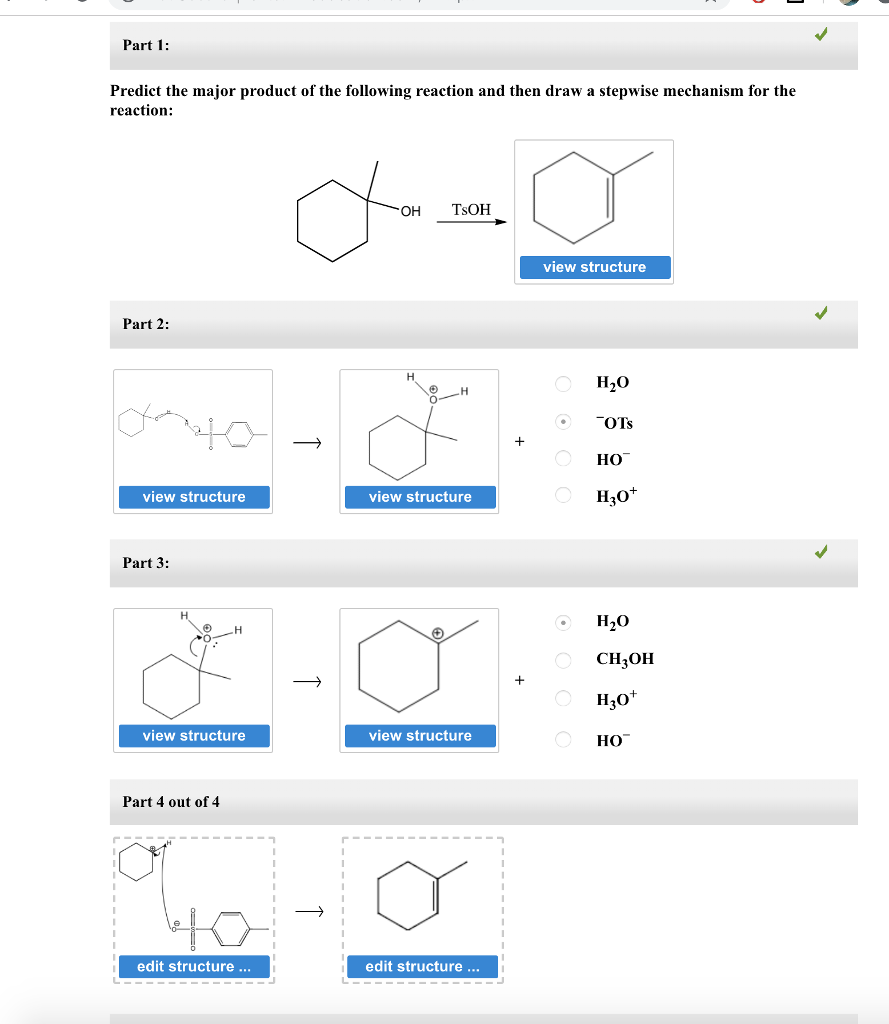 Solved Be sure to answer all parts Draw a stepwise mechanism | Chegg.com