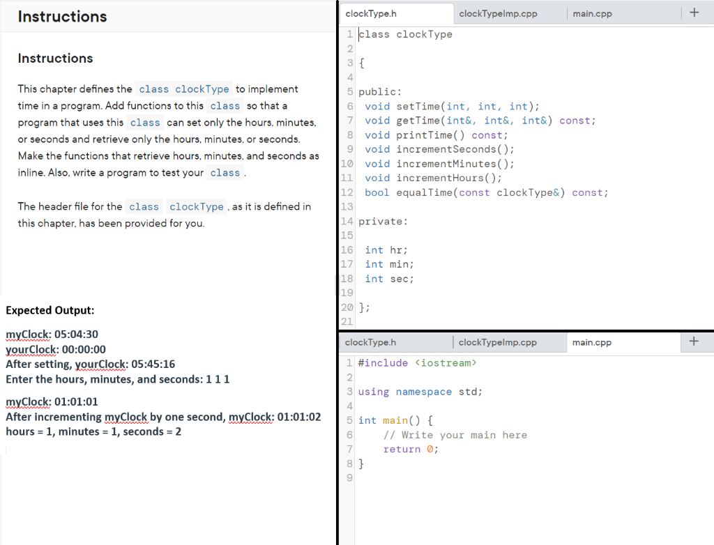 Solved Instructions Instructions This chapter defines the | Chegg.com