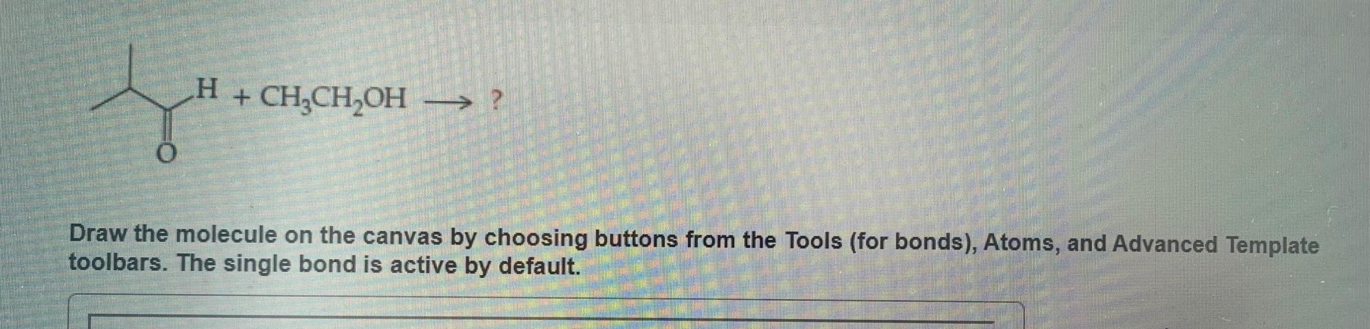 Solved Part B CH3 co O + CH3OH ->? Draw the molecule on the | Chegg.com
