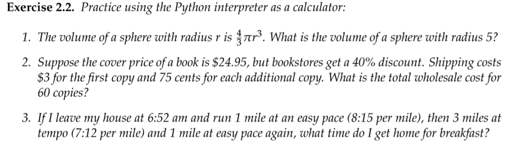 Solved Exercise 2 2 Practice Using The Python Interprete solved-exercise-2-2-practice-using-the-python-interprete