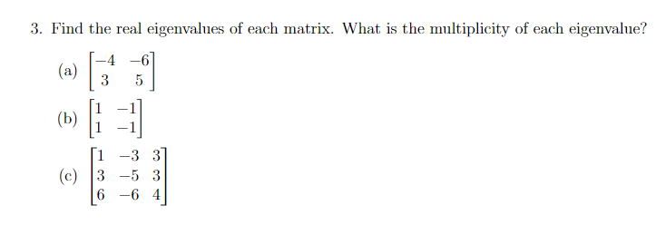 Solved MATRICES Systems of linear equations Please show all | Chegg.com
