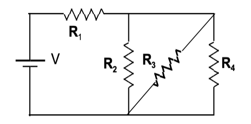 Solved In the circuit below, R1 = 8 Ω, R2 = 5 Ω, R3 = 10 Ω, | Chegg.com