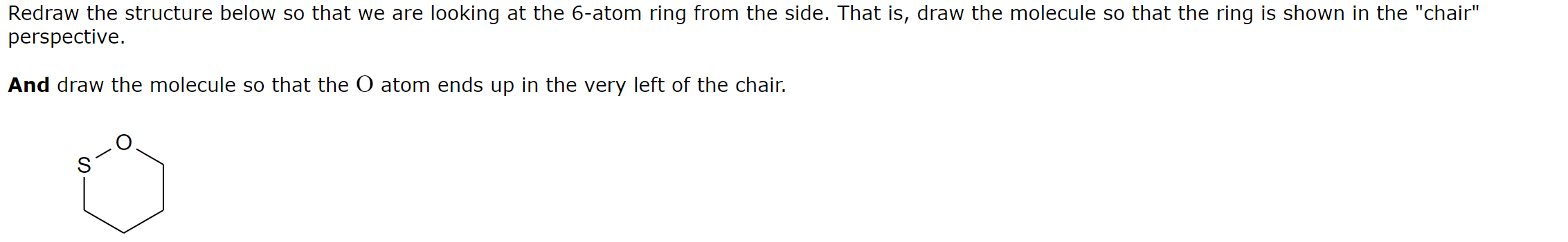 Solved Redraw the structure below so that we are looking at | Chegg.com