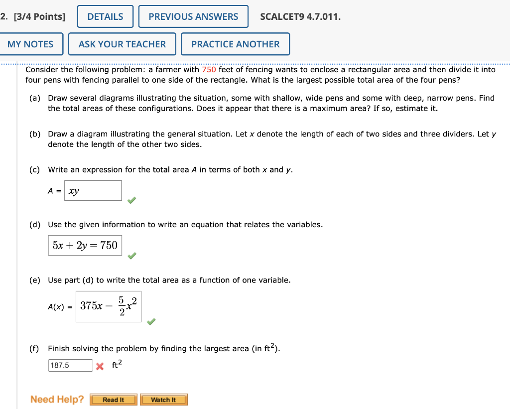 Solved Consider The Following Problem A Farmer With 750 Chegg