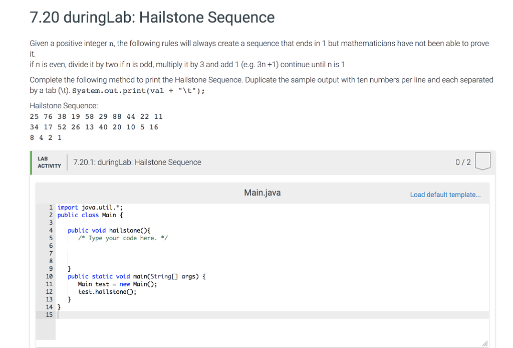 Solved 7.18 duringLab: Count Multiples Complete the | Chegg.com