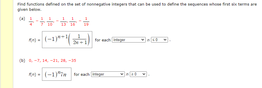 Solved Find Functions Defined On The Set Of Nonnegative