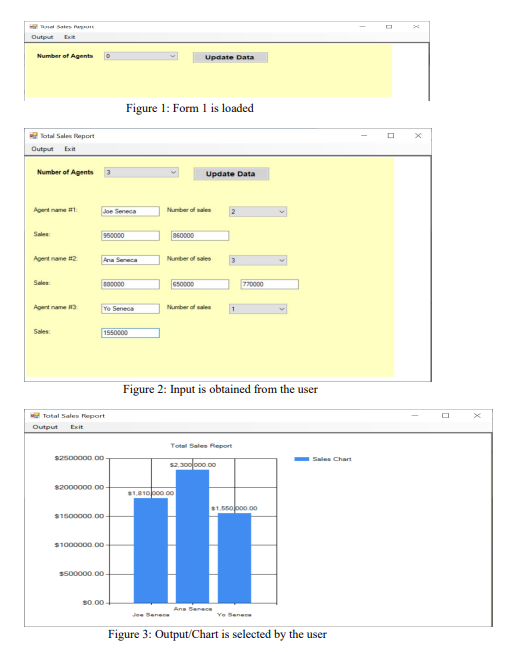 Solved Design a Windows Forms Application to help a real | Chegg.com