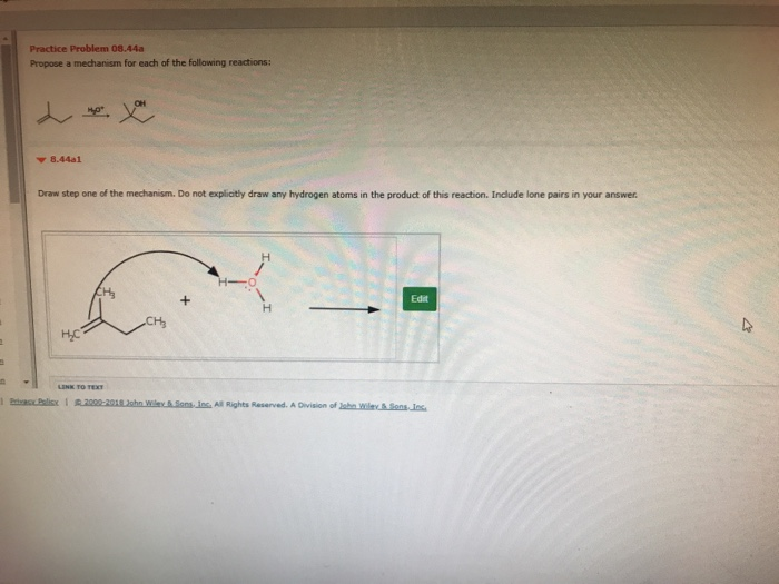 Solved Practice Problem 08.44a Propose a mechanism for each | Chegg.com Solved Practice Problem 08.44a Propose a mechanism for each | Chegg.com