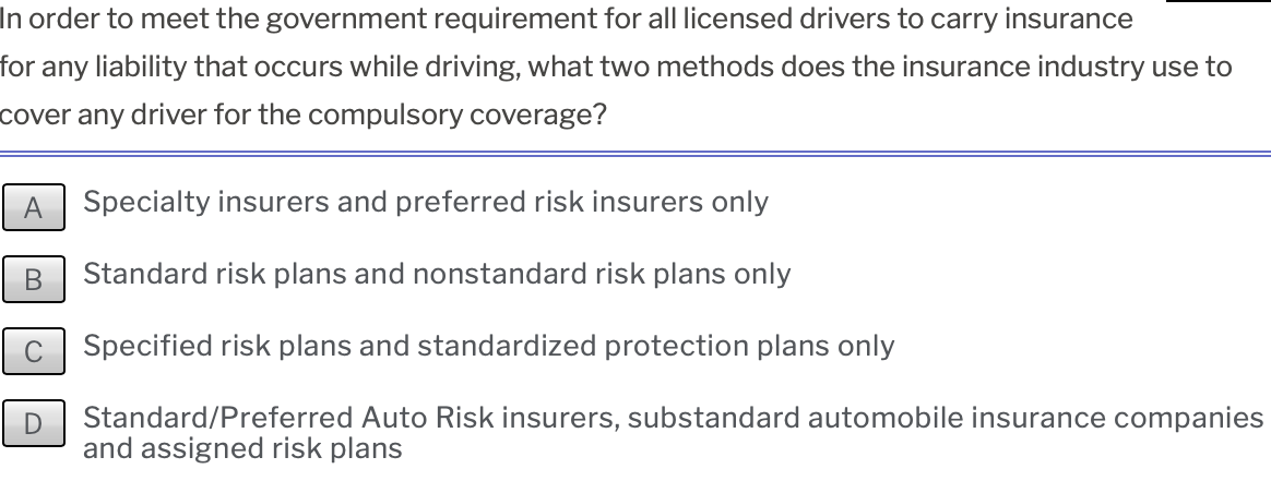 Solved In order to meet the government requirement for all | Chegg.com