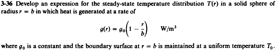 Solved 3-36 Develop an expression for the steady-state | Chegg.com