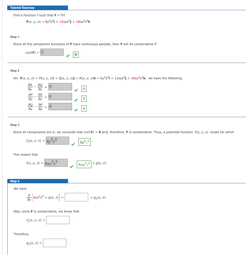 Solved Find a function f such that F=∇f. | Chegg.com