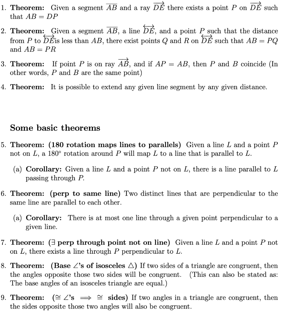 Solved Using any axioms, definitions, and common notions we | Chegg.com