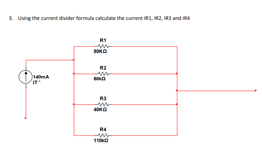 Solved 1. Calculate the indicated unknown currents IR2, IR3 | Chegg.com