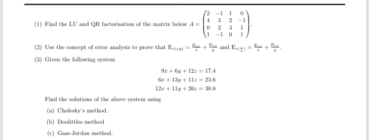 Solved Instructions Answer all the questions show the steps | Chegg.com
