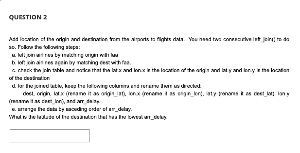 Solved For all the following problems, you will use the | Chegg.com