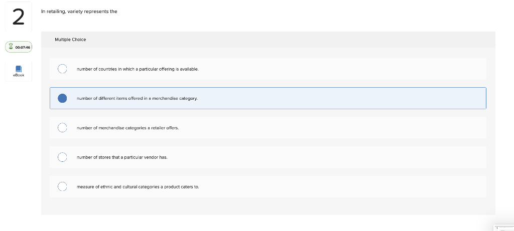 Solved A characteristic of full-line discount stores is that | Chegg.com