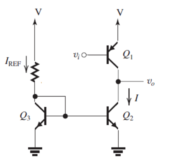 Solved 4. Transistor Q. operates as CE amplifier with an | Chegg.com