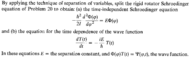 Solved By applying the technique of separation of variables, | Chegg.com