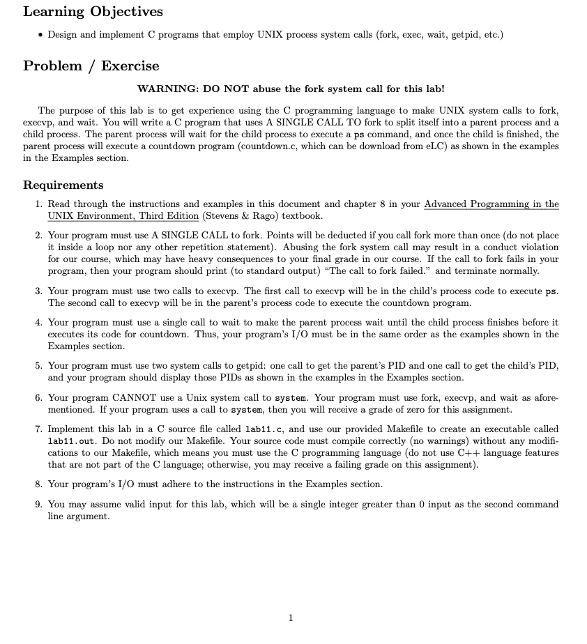 Solved tinclude onclude #include //For usleep function 1 | Chegg.com