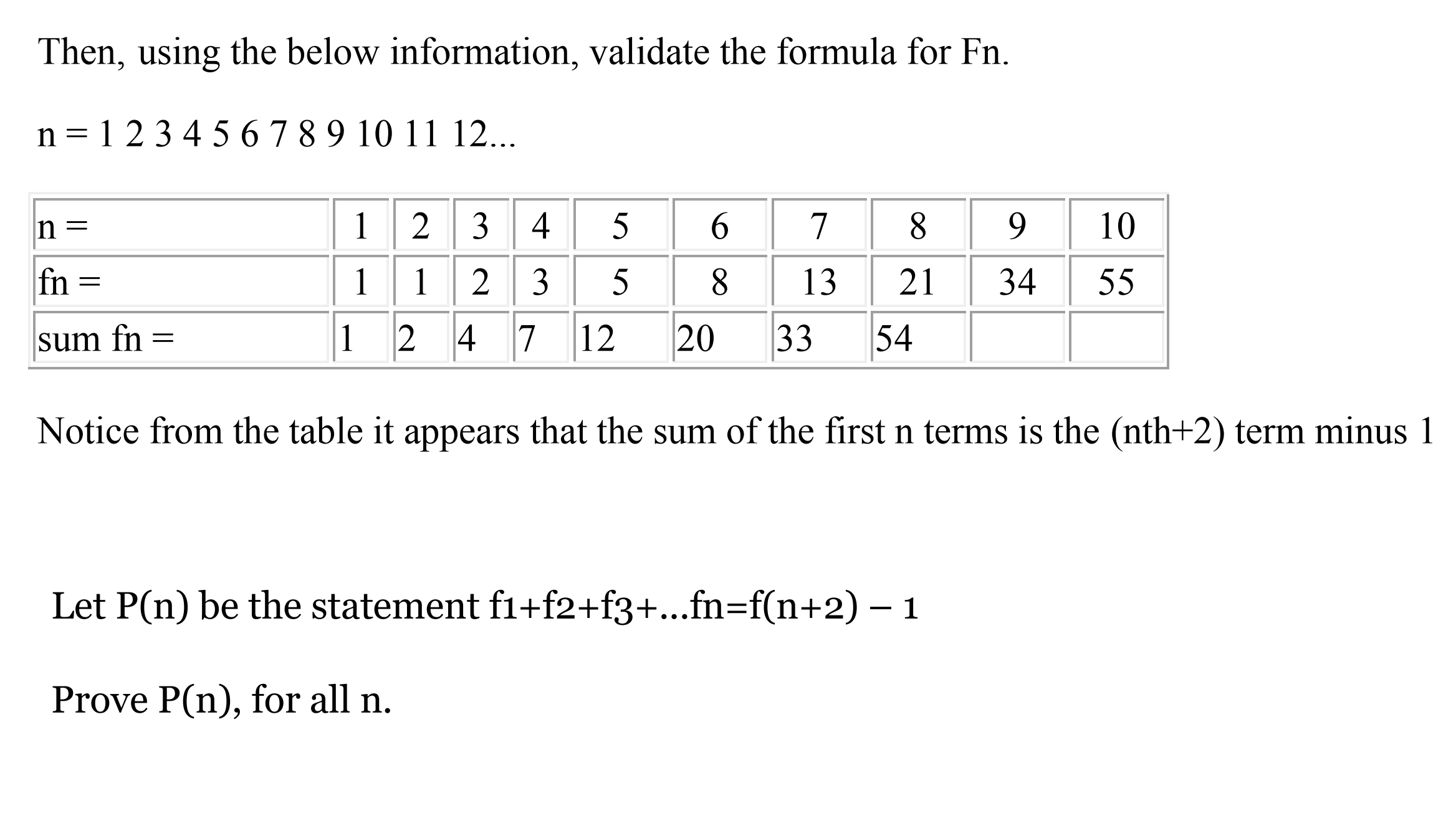 Solved 12) Prove by induction the recursive formula for the | Chegg.com