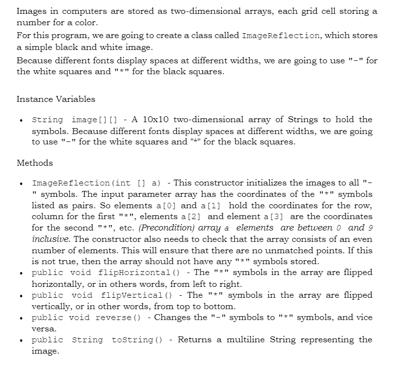 Solved Images in computers are stored as two-dimensional | Chegg.com