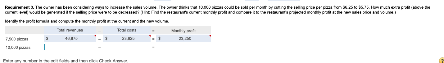 Solved Requirement 1. Use the chart below to provide the | Chegg.com