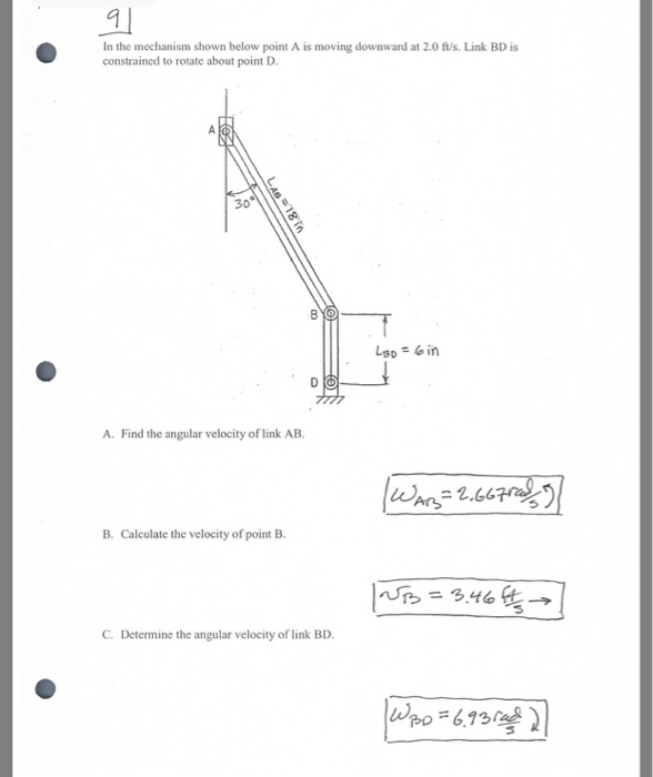 Solved This is a dynamics problem. | Chegg.com
