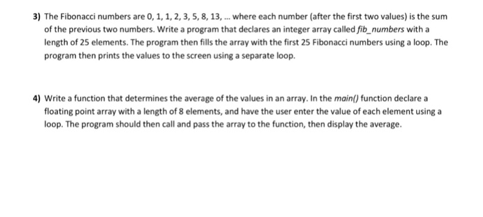 Solved The Fibonacci numbers are 0, 1, 1, 2, 3, 5, 8, 13,... | Chegg.com