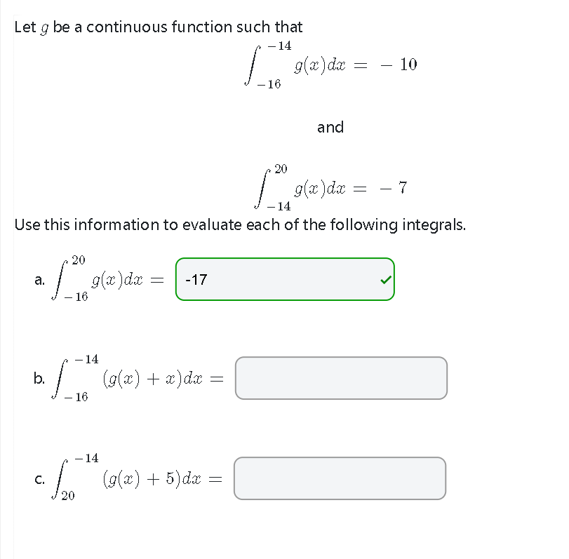 Solved Let g ﻿be a continuous function such | Chegg.com