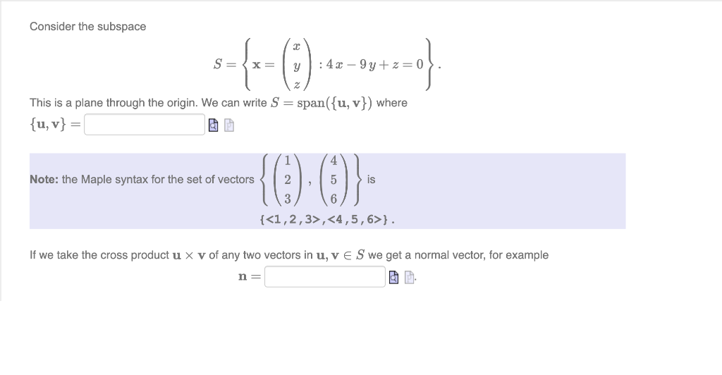 Solved For any vector a∈R5, consider the set of vectors | Chegg.com