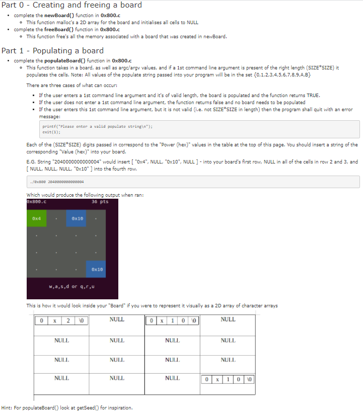 Solved Create a game consists of a 4 x 4 grid consisting of | Chegg.com