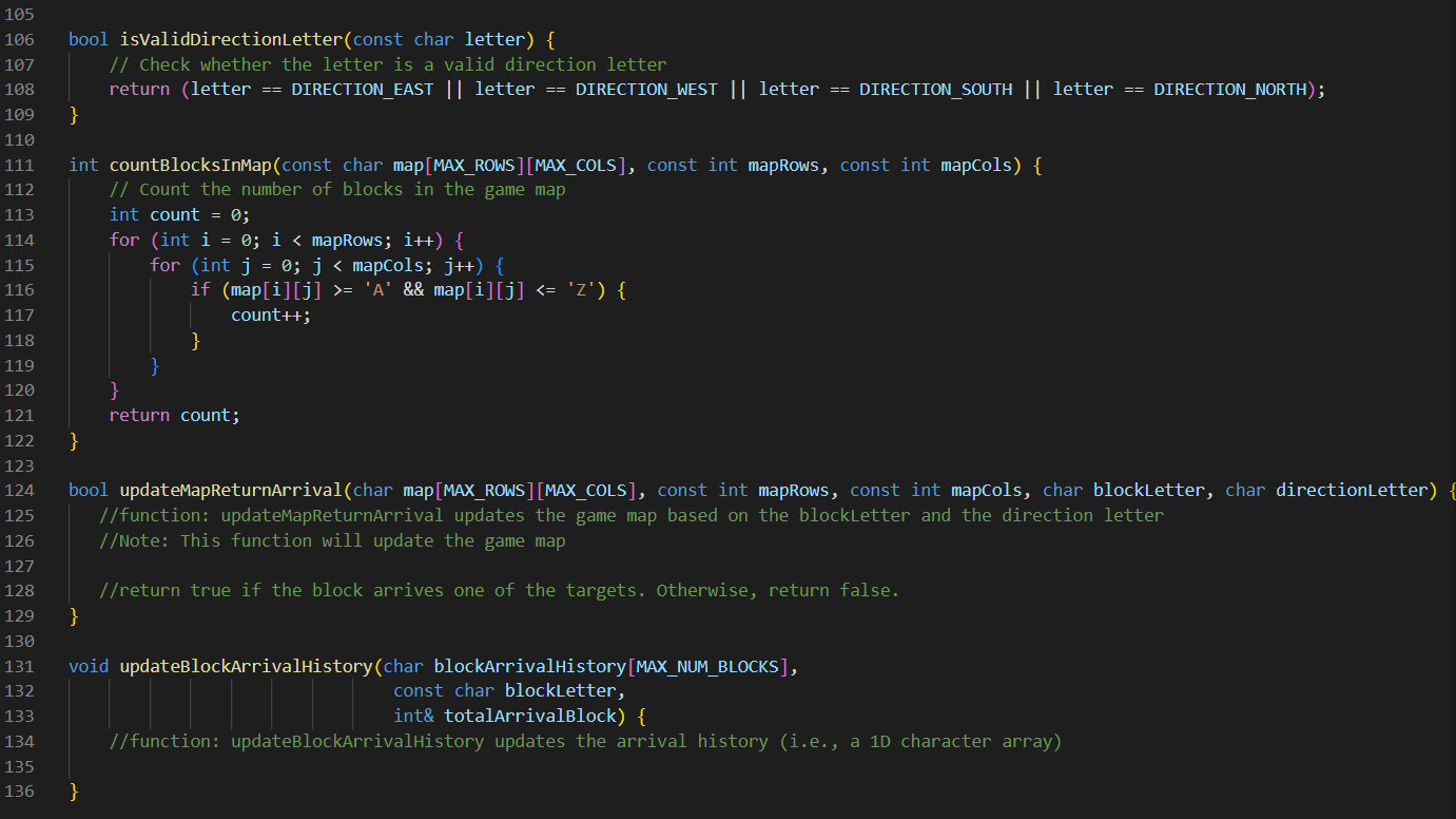 Solved Please help with implementing the last | Chegg.com