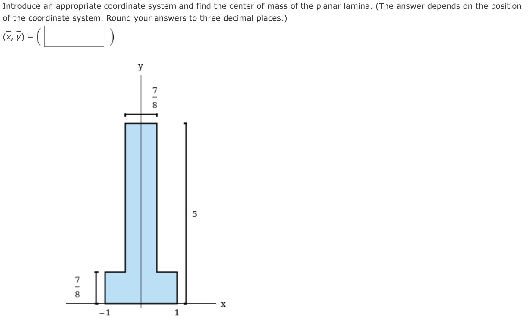 Solved Introduce An Appropriate Coordinate System And Find