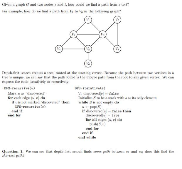 Solved 2.3 Graph Coloring The graph coloring problem is as | Chegg.com
