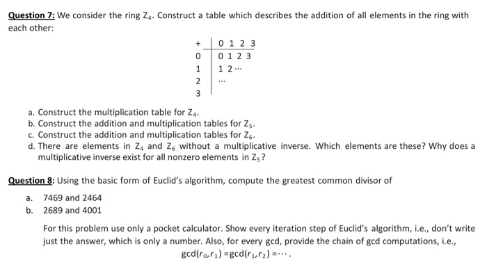 Solved Question 4: Computex as far as possible without a | Chegg.com