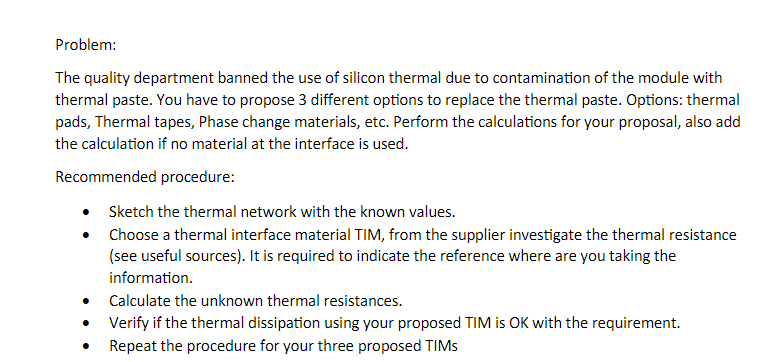 Solved The specs indicate that the bottom of the module | Chegg.com