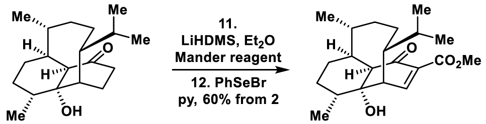 Solved Me Me Mer, -Me 11. LiHDMS Mander reagent 12. PhSeBr | Chegg.com