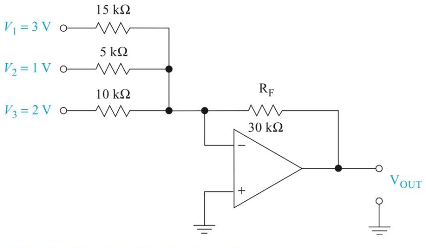 Solved 1.) An inverting op amp circuit has feedback resistor | Chegg.com