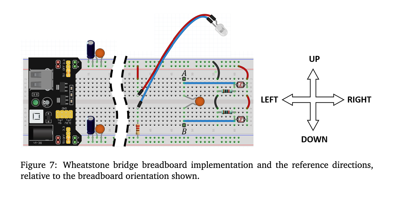 Wheatstone Bridge Breadboard