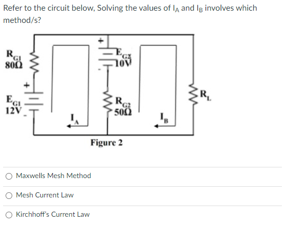 Solved Refer to the circuit below, Solving the values of IA | Chegg.com