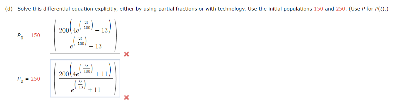 Solved Consider the following modification of the logistic | Chegg.com