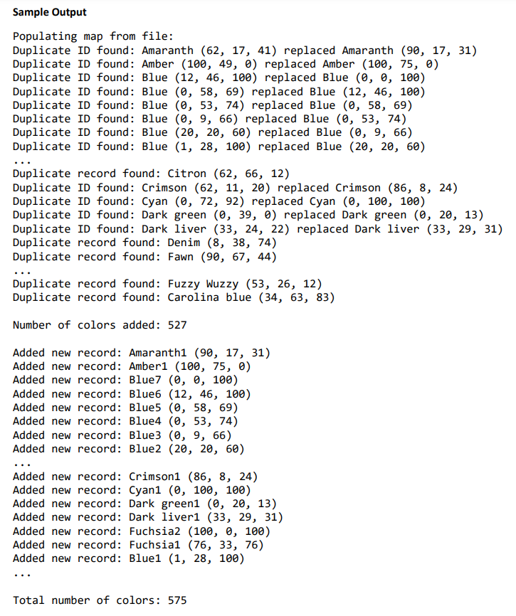 Solved Task Write a program that populates simple data into | Chegg.com
