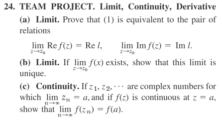 Solved 24. TEAM PROJECT. Limit, Continuity, Derivative (a) | Chegg.com