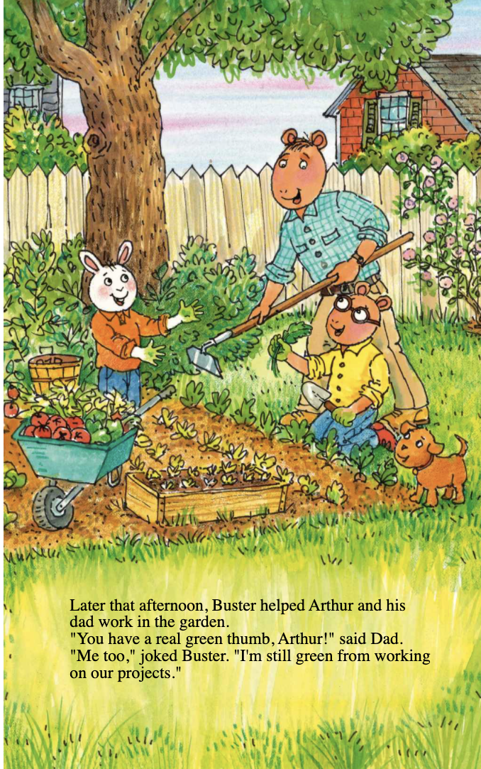 Solved MARC BROWN ARTHUR Turns Green DE MARC BROWN ARTHUR | Chegg.com