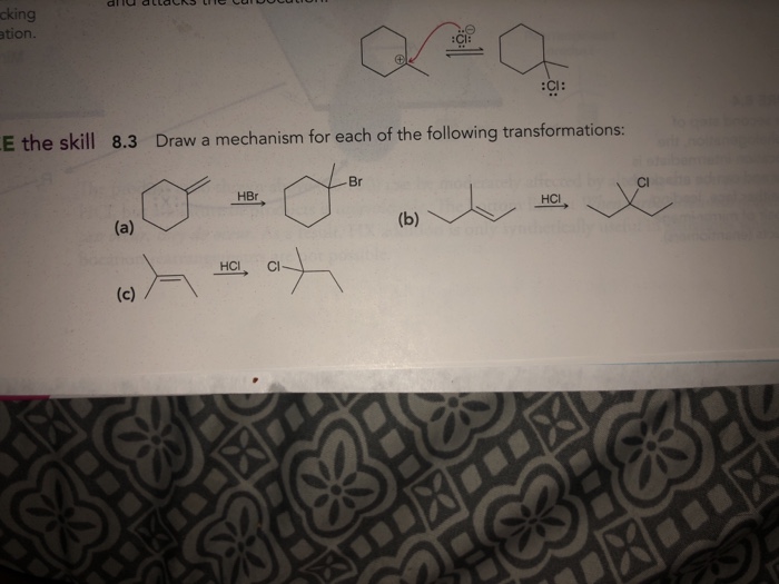 Solved practice the skill 8.3 draw a mechanism for each of | Chegg.com